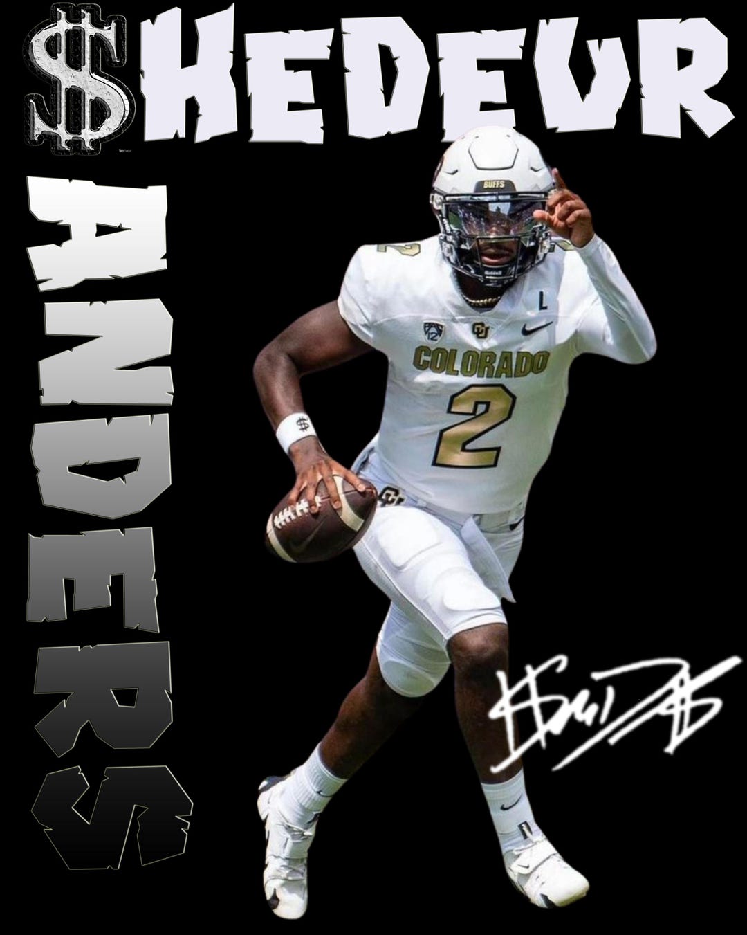 Shedeur Sanders PNG File, Shedeur Sanders Digital File, Sanders PNG ...