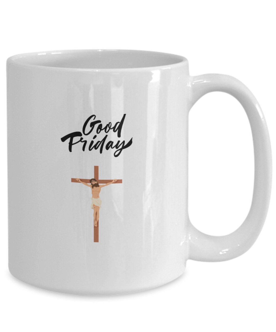 Good Friday Coffee Mug, Cute Easter Cup, for Men, Women, Home, School ...
