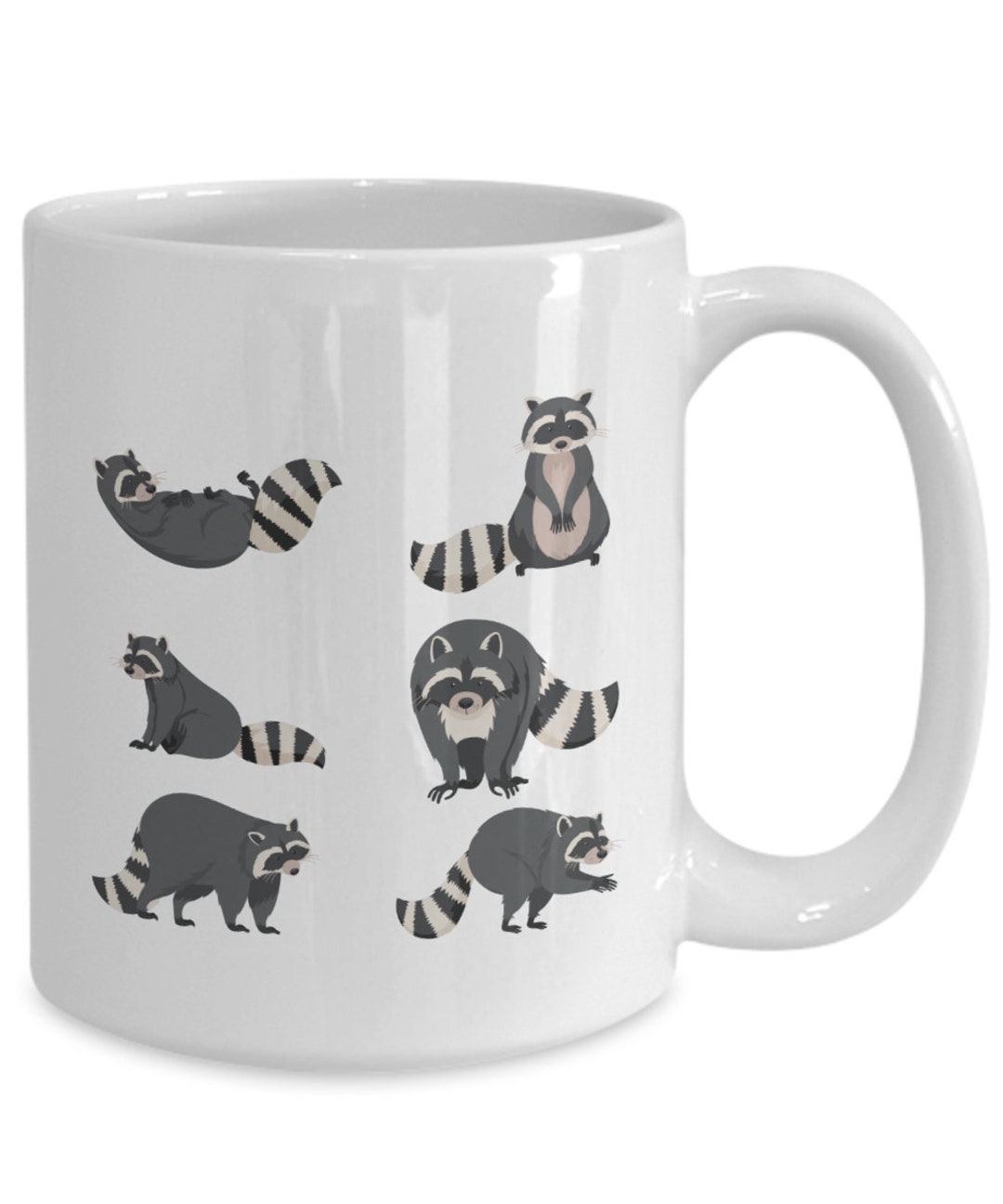 Raccoon Funny Mug, Trash Panda Mug, Racoon , Funny Racoon Mug, Street ...
