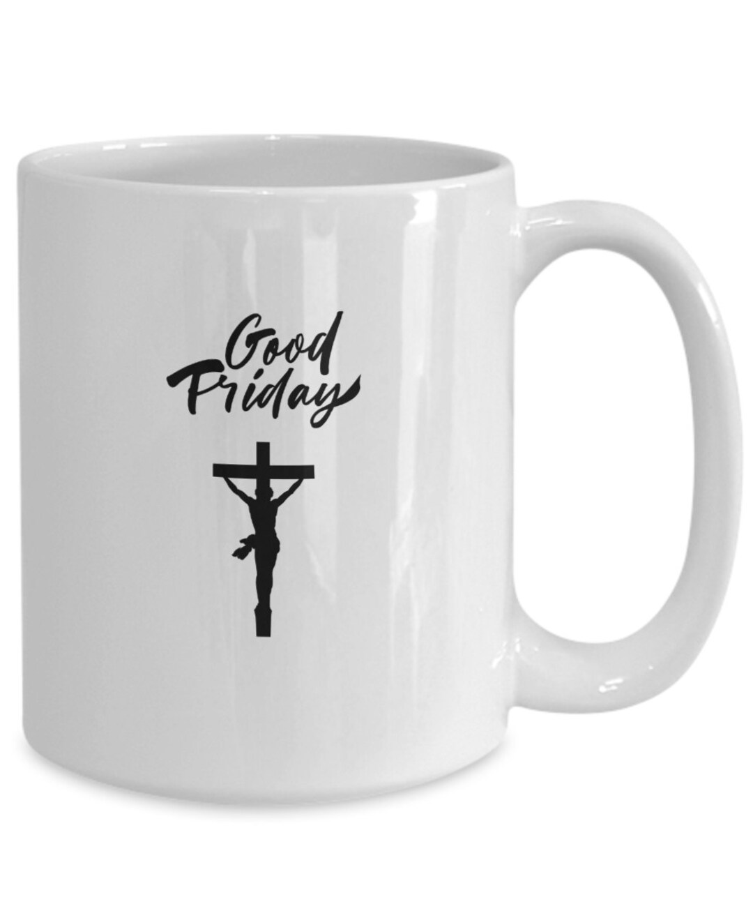 Good Friday Coffee Mug, Cute Easter Cup, for Men, Women, Home, School ...