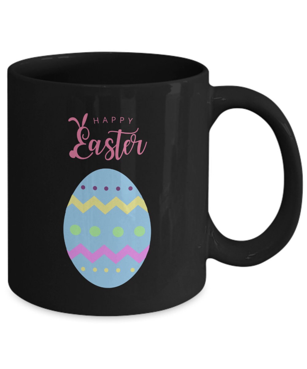 Easter Egg Coffee Mug Cute Easter Bunny Ceramic Easter Cups for Men ...