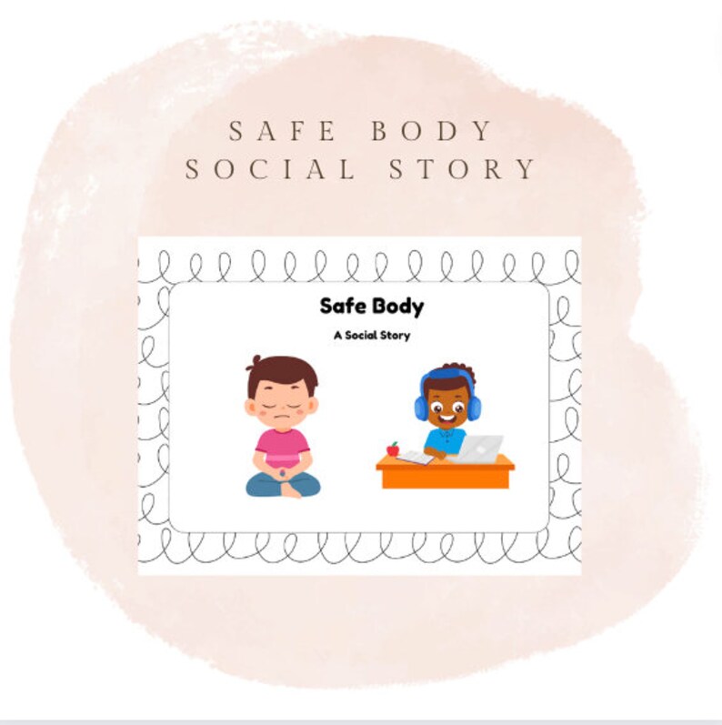 A Safe Body Social Story - Etsy