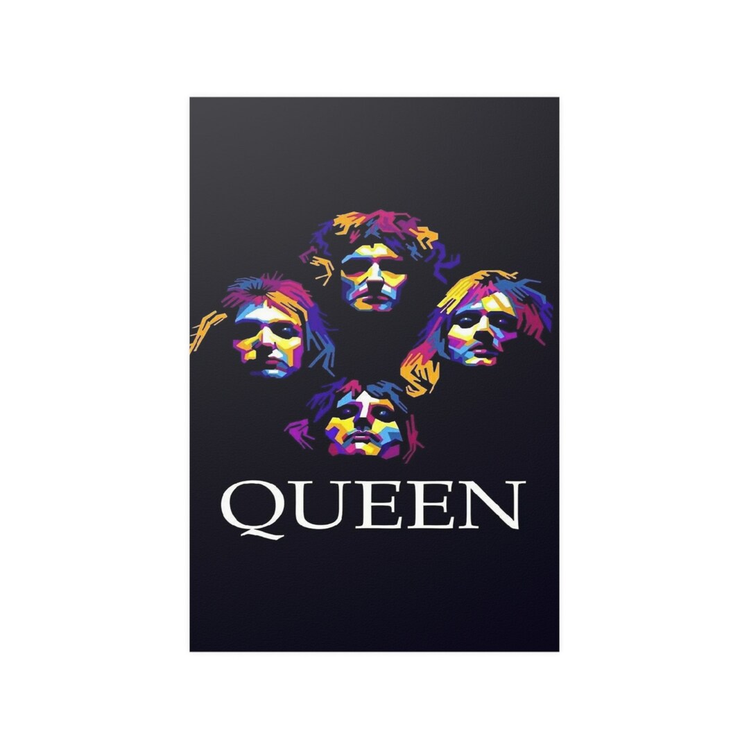 Queen Music Poster - Etsy