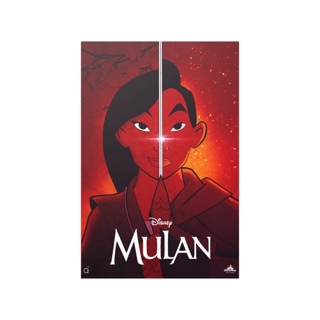 Mulan Vintage Movie Poster - Etsy