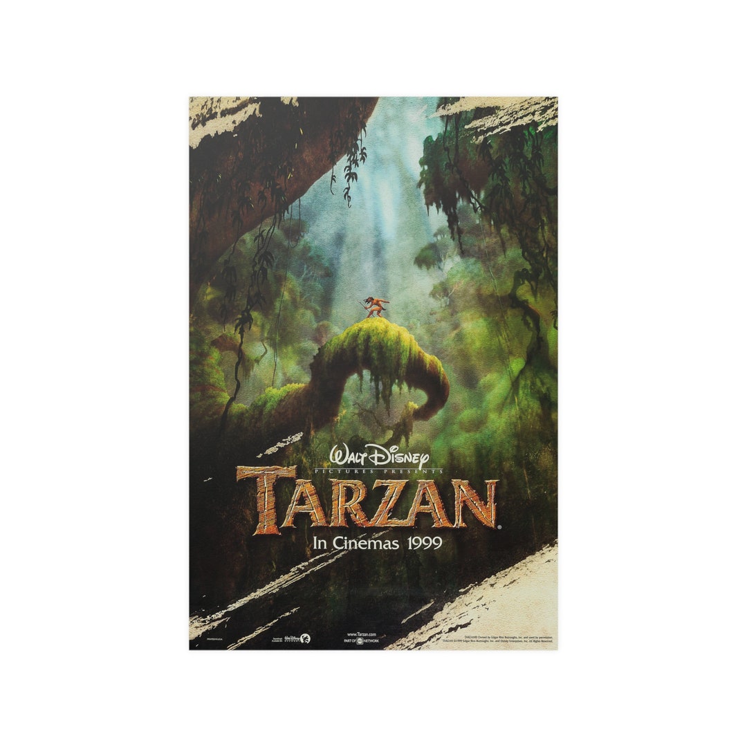 Tarzan Vintage Movie Poster - Etsy