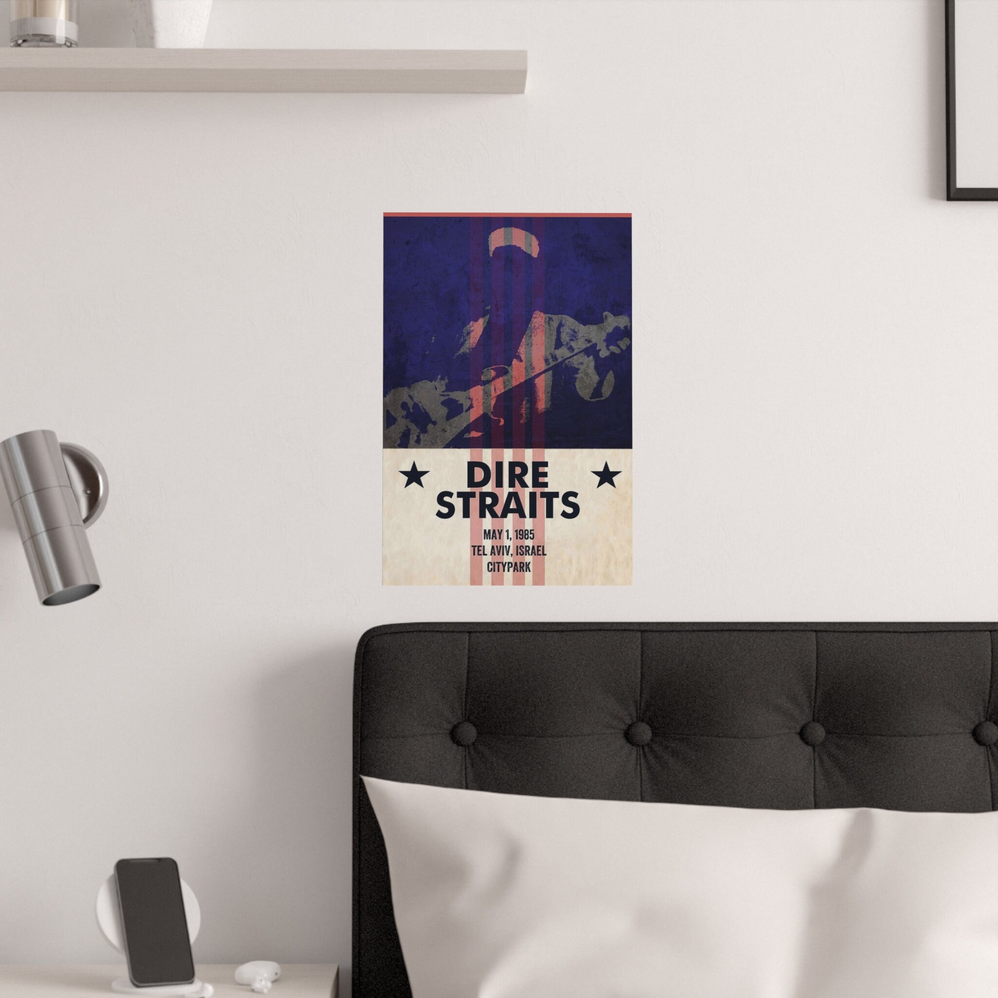 Dire Straits Vintage Concert Music Poster - Etsy