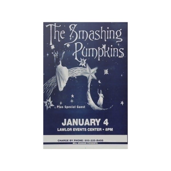 Vintage Smashing Pumpkins Poster - Etsy