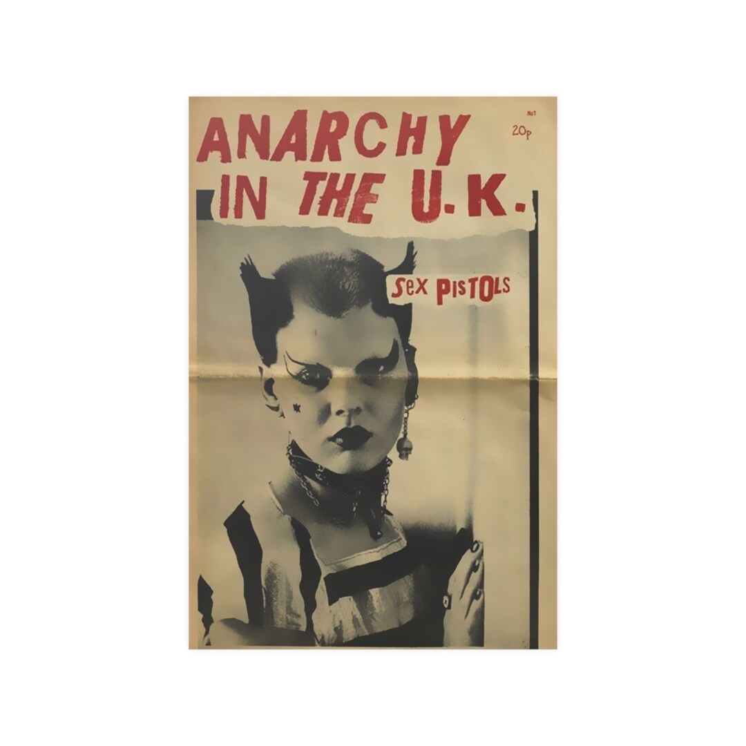 Sex Pistols Vintage Concert Poster Etsy