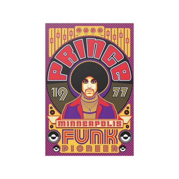 Vintage Prince Concert Poster - Etsy