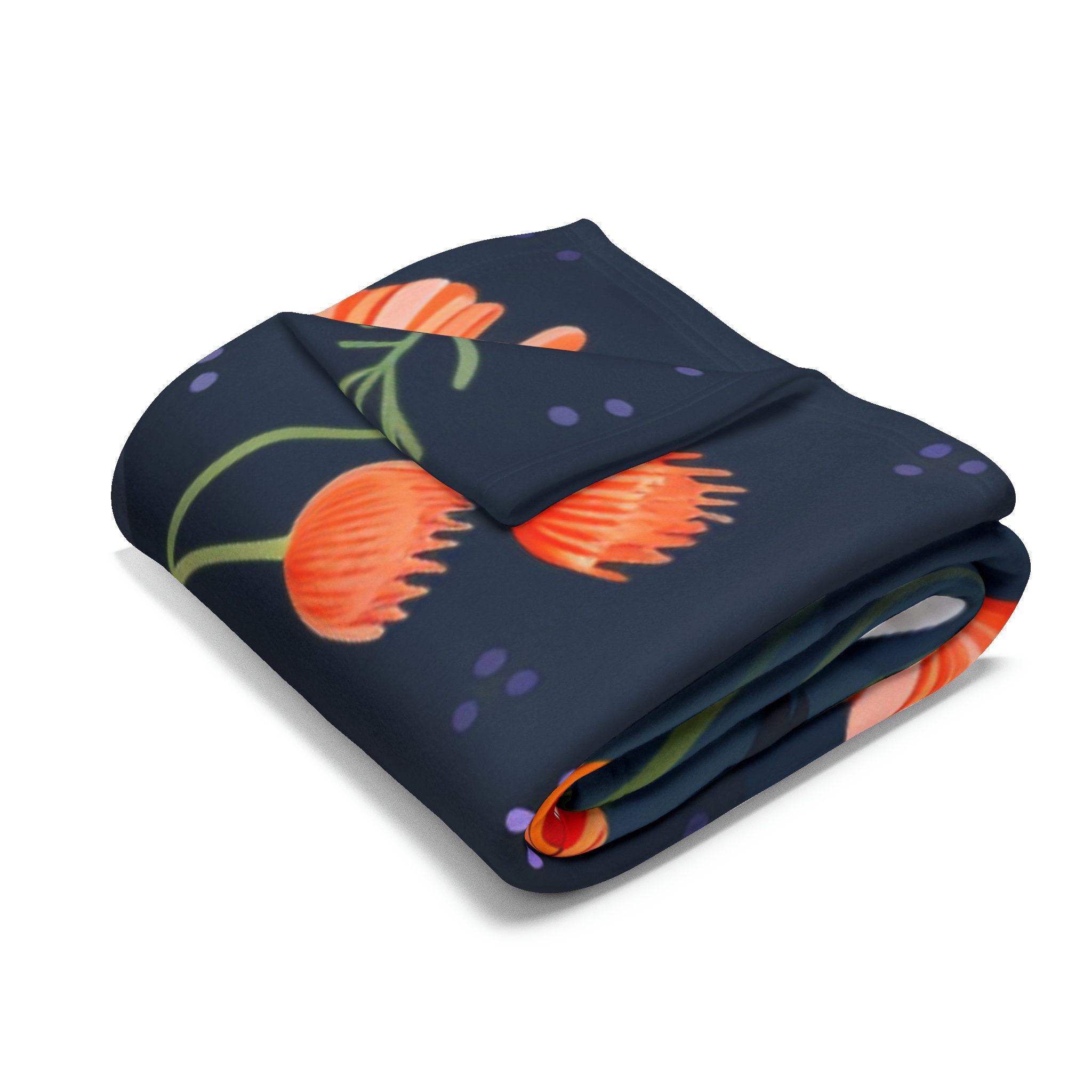 Puffins Artic Fleece Blanket, Puffin Lover Gift, Puffin Graphic, Puffin ...