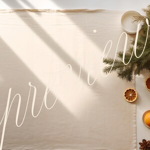 Christmas Flatlay Mockup Bundle, Table Flat Lay, Winter Holiday Product ...