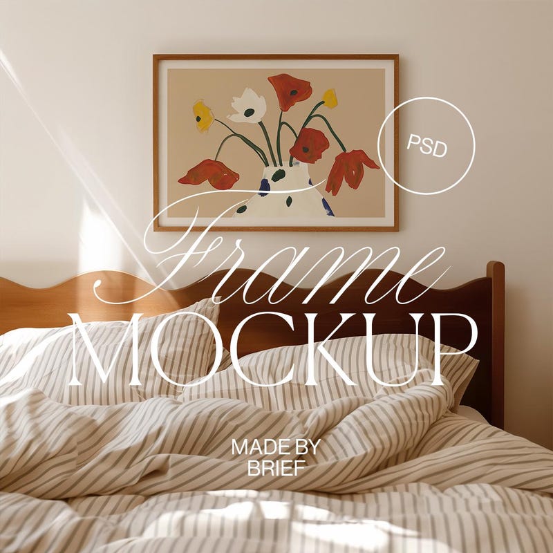 Wooden Modern Bed Frame - Etsy