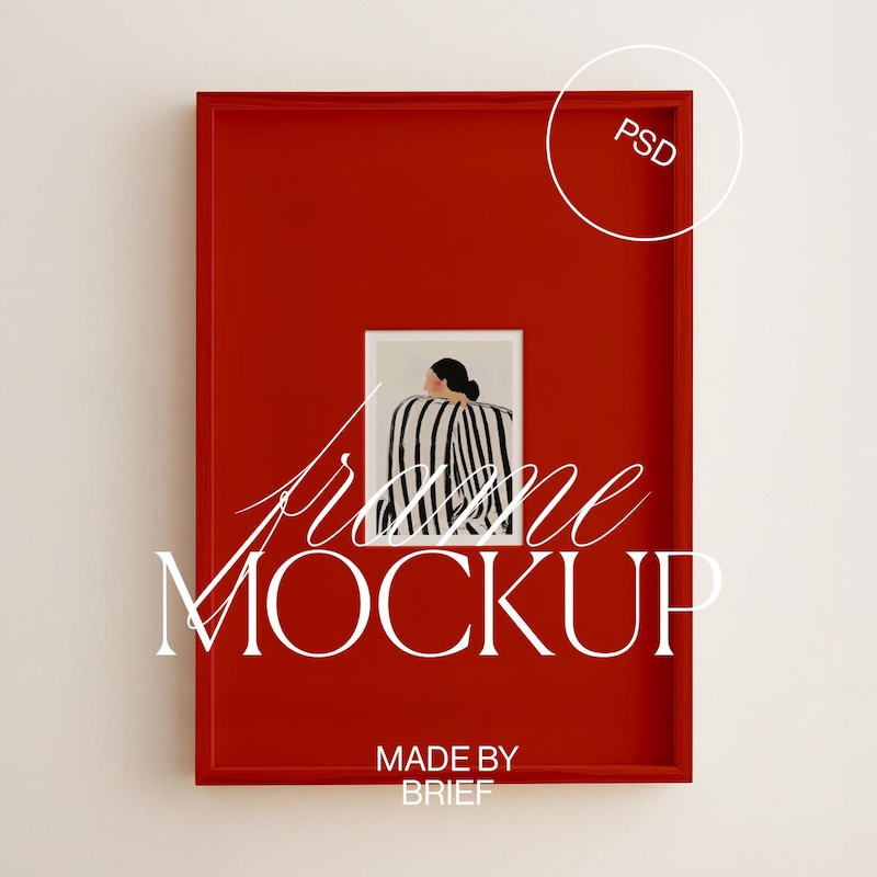 Coloured Mat Frame - Etsy