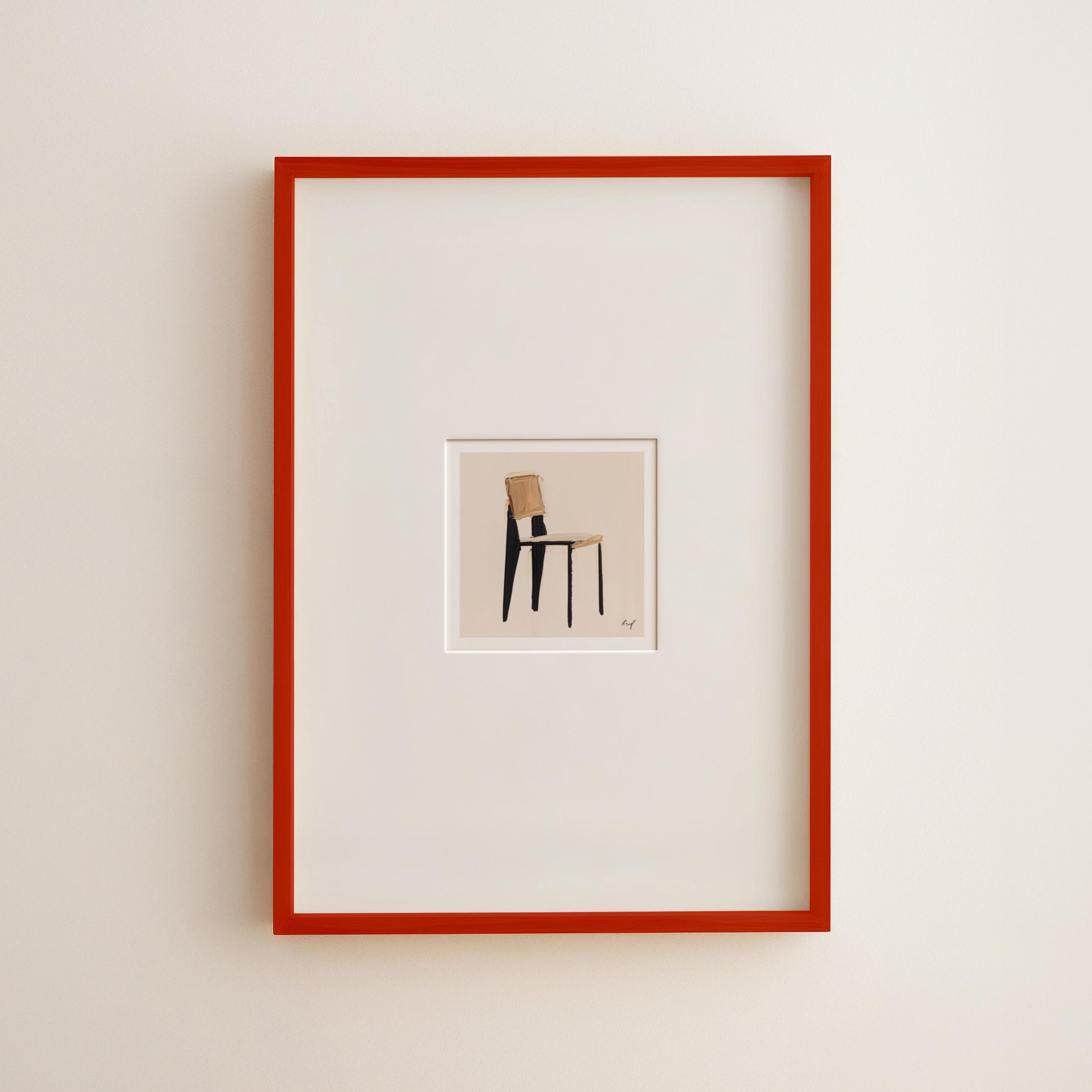 Frame Color Mat Mockup | Custom Frame Color Size Mount Passe Partout ...