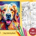 Dog Coloring Pages, Coloring Book of Adorable Dogs, 23 Coloring Pages ...