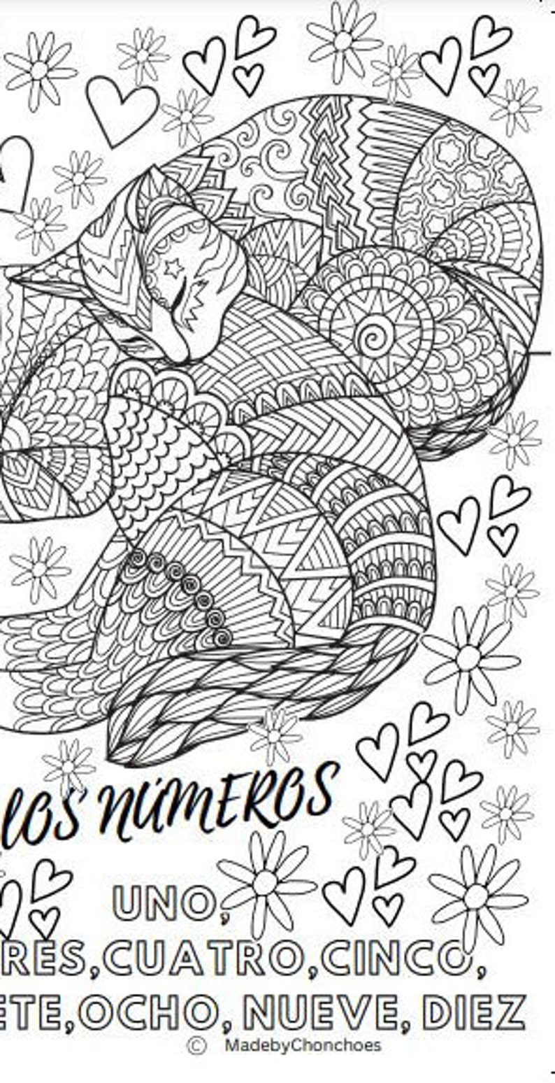 Páginas para colorear imprimibles para adultos y niños Tema - Etsy México