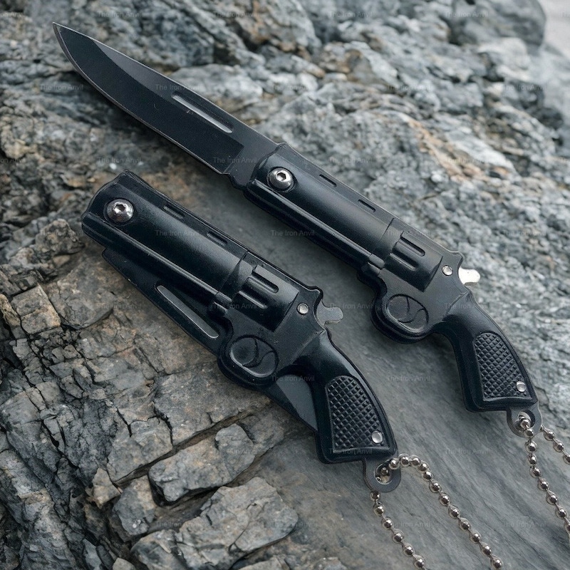 Small Pocket Knife Key Ring - Etsy