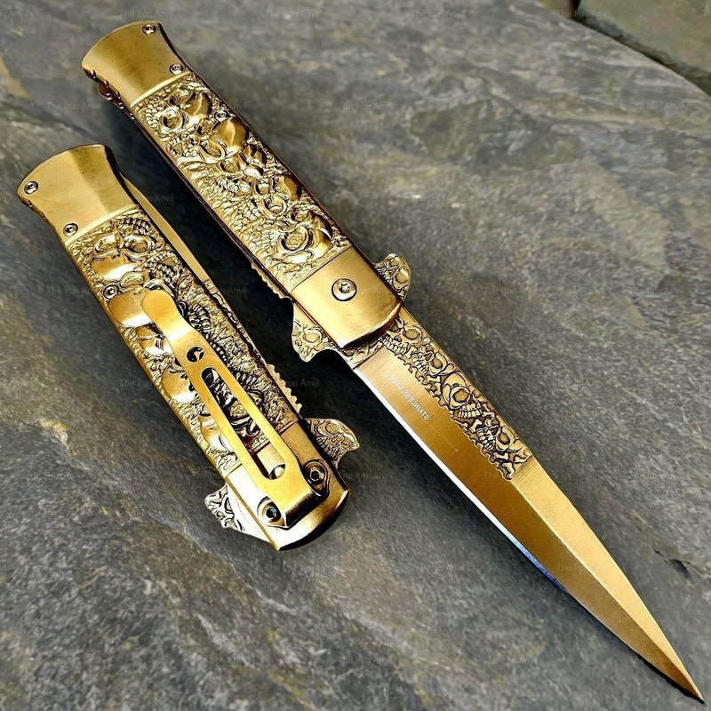 Silver Pocket Knife - Etsy