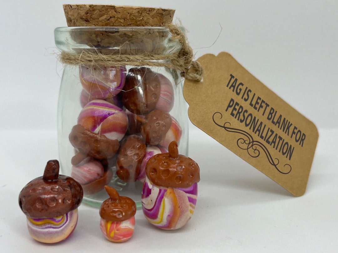 Handmade Acorn Gift Jar, Great for Friends and Family Gifts ...