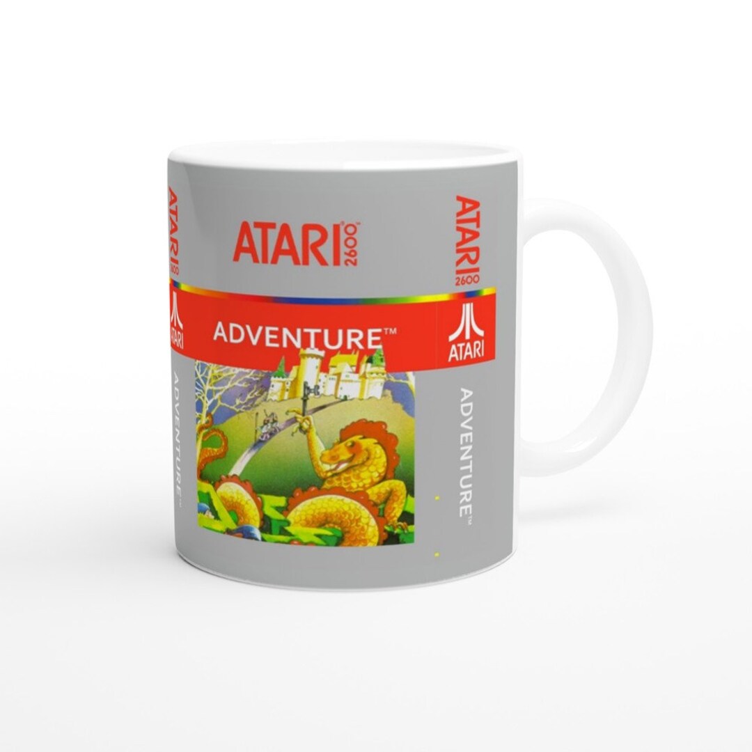 Atari Adventure Inspired Mug, Gamer Coffee Cup, Video Game Lover Gift ...