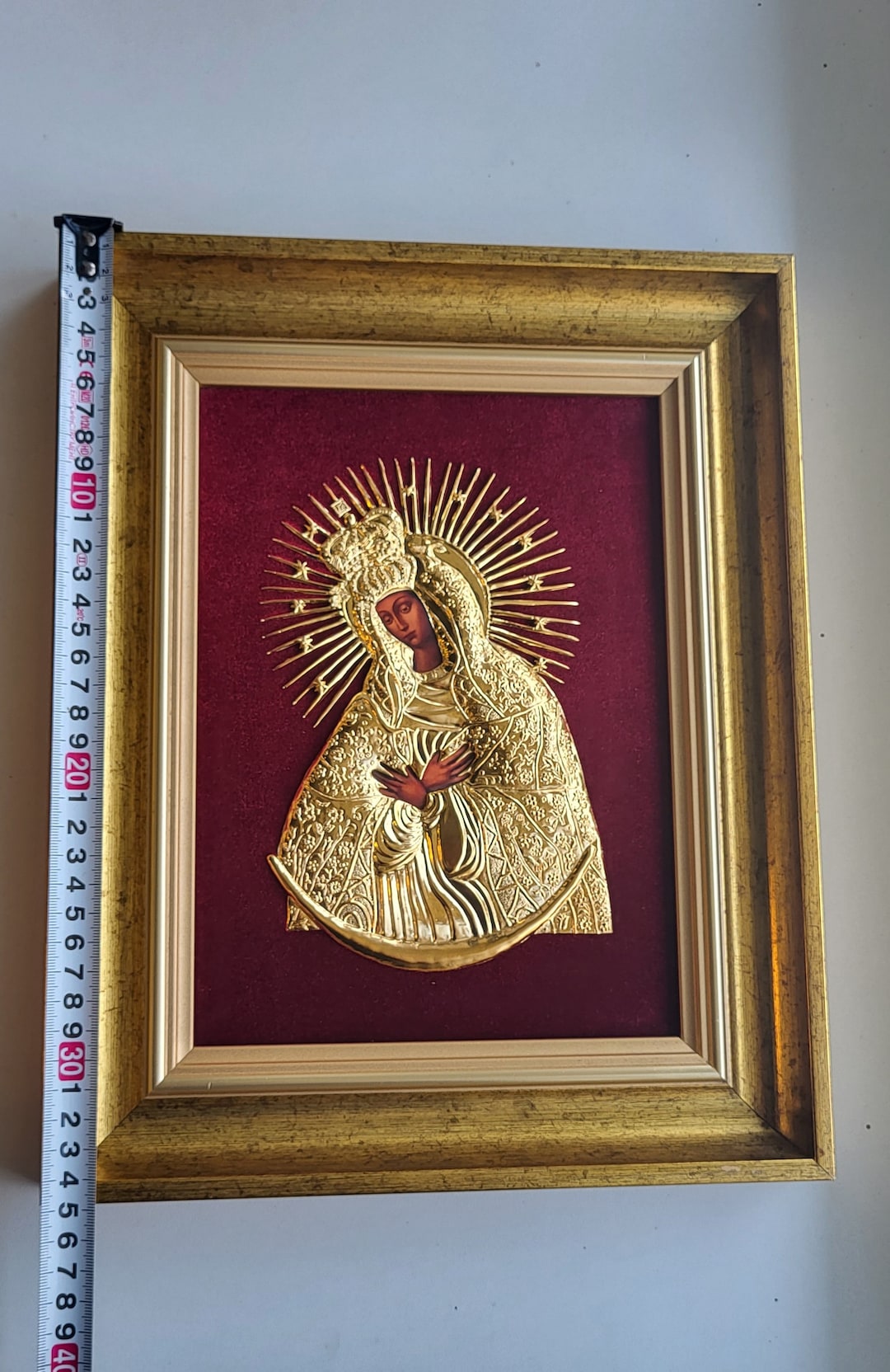Virgin Mary of the Gate of Dawn Icons. Icon of Our Lady of - Etsy