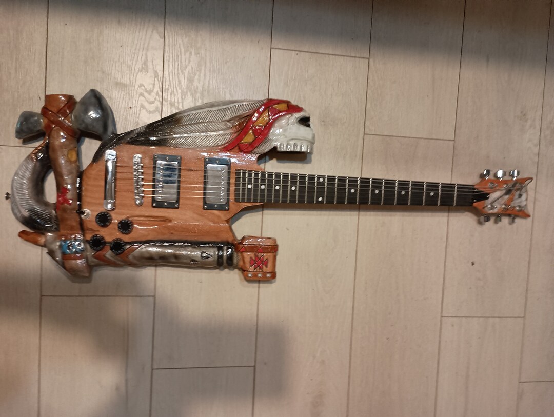 Peace Pipe, Guitar, Handmade, Native American - Etsy