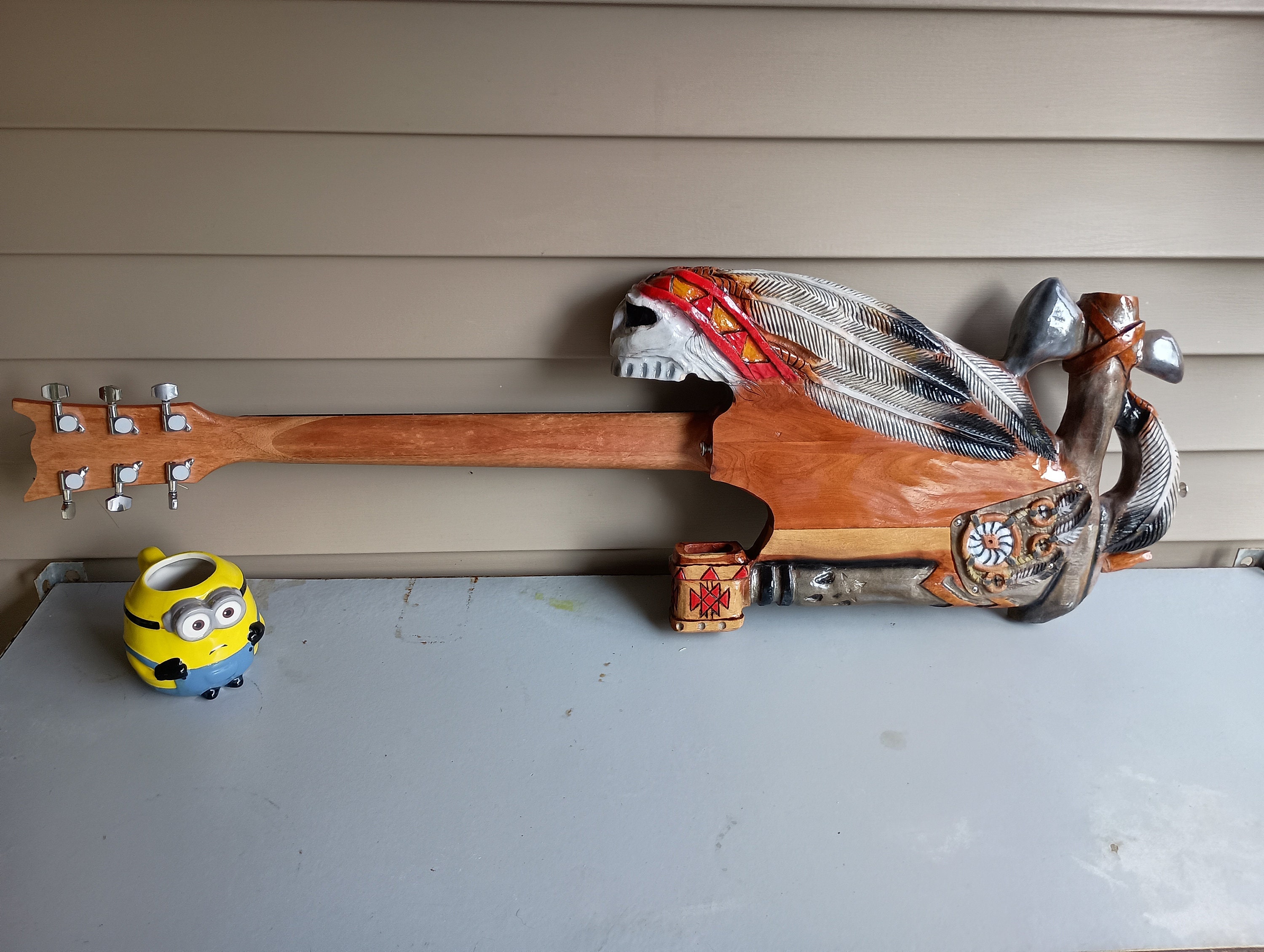 Peace Pipe, Guitar, Handmade, Native American - Etsy