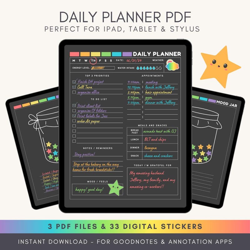 Chalkboard Planner - Etsy