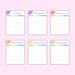 Rainbow Calendar Canva Template 2024-2025, Printable Portrait Calendar ...