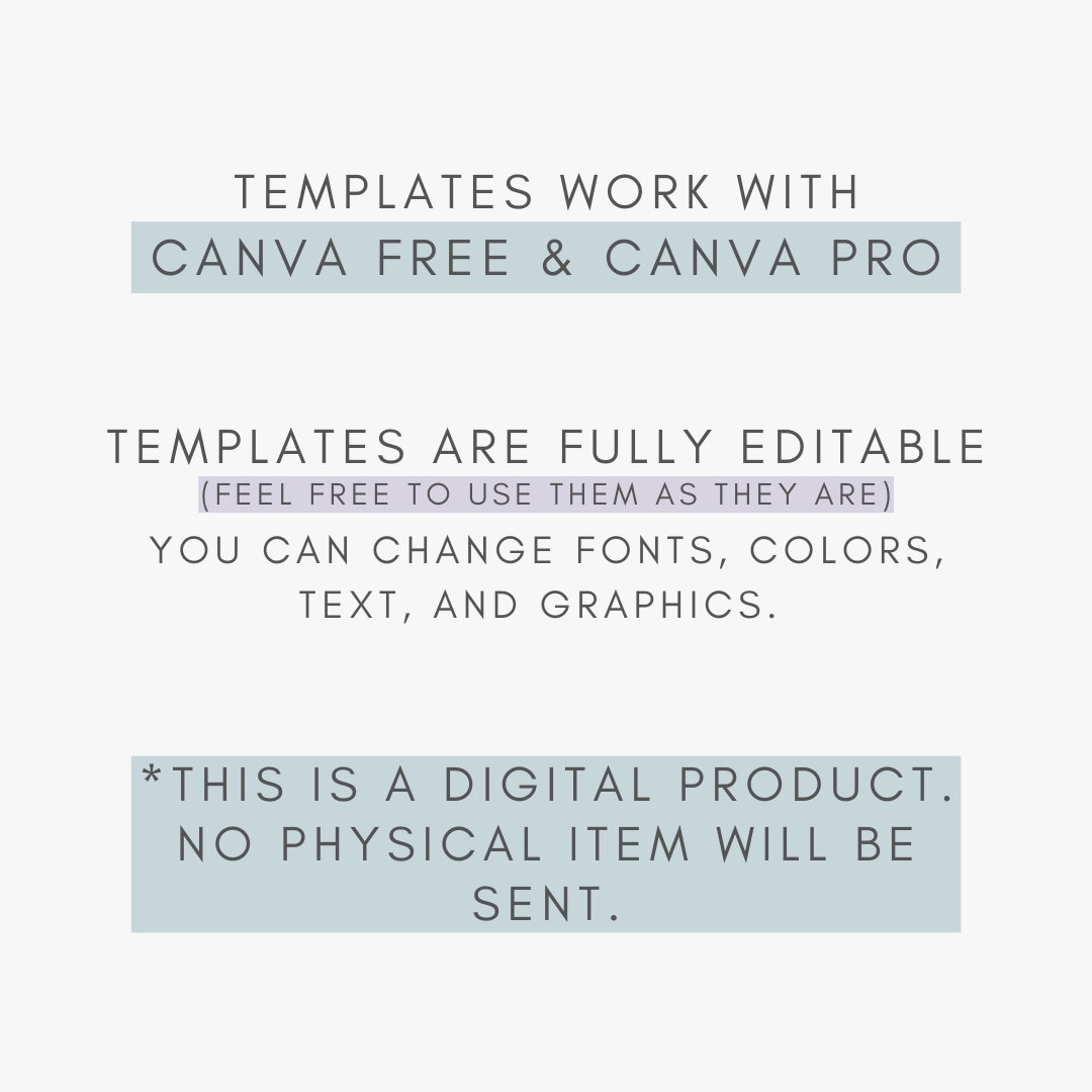 Pastel Rainbow Calendar, Canva Template, Printable Monthly Planner ...