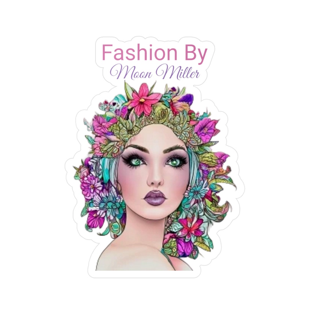 Sexy Girl Square Stickers Curly Girl Sticker Laptop Sticker Hydro Flask ...