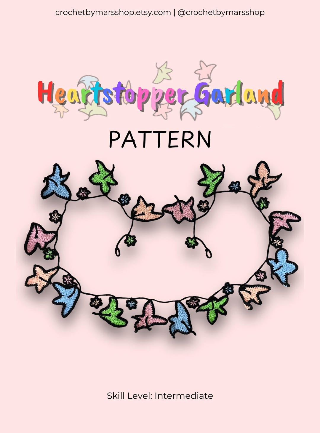 Heartstopper Garland Crochet Pattern - Etsy