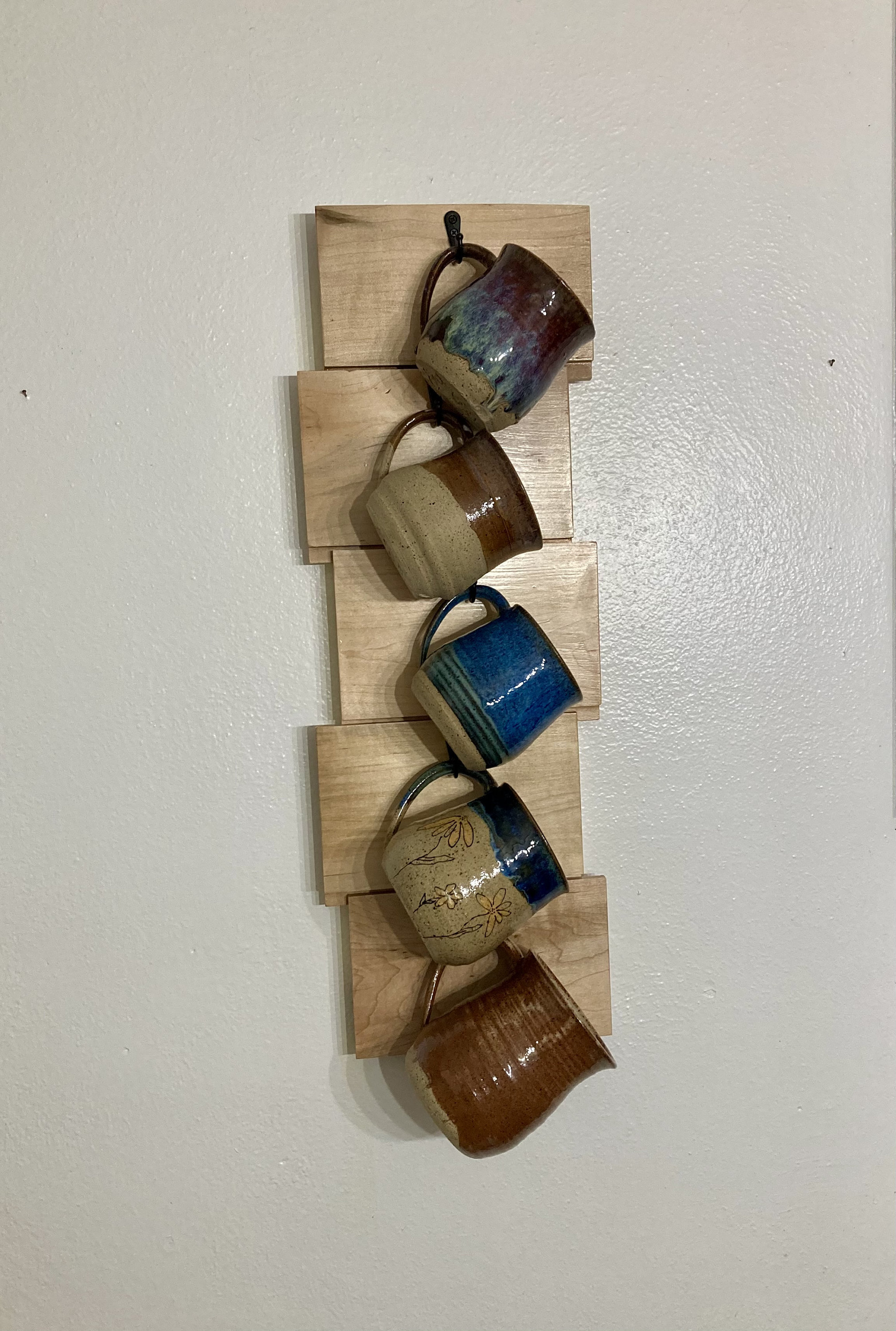 Coffee Mug Holder Wall Mounted Mug Rack Coffee Mug Rack Coffee Bar ...