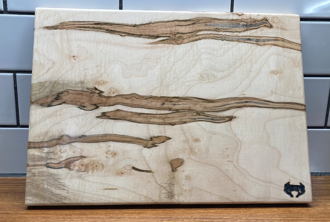 Solid Core Curly Maple Cutting Board - Etsy