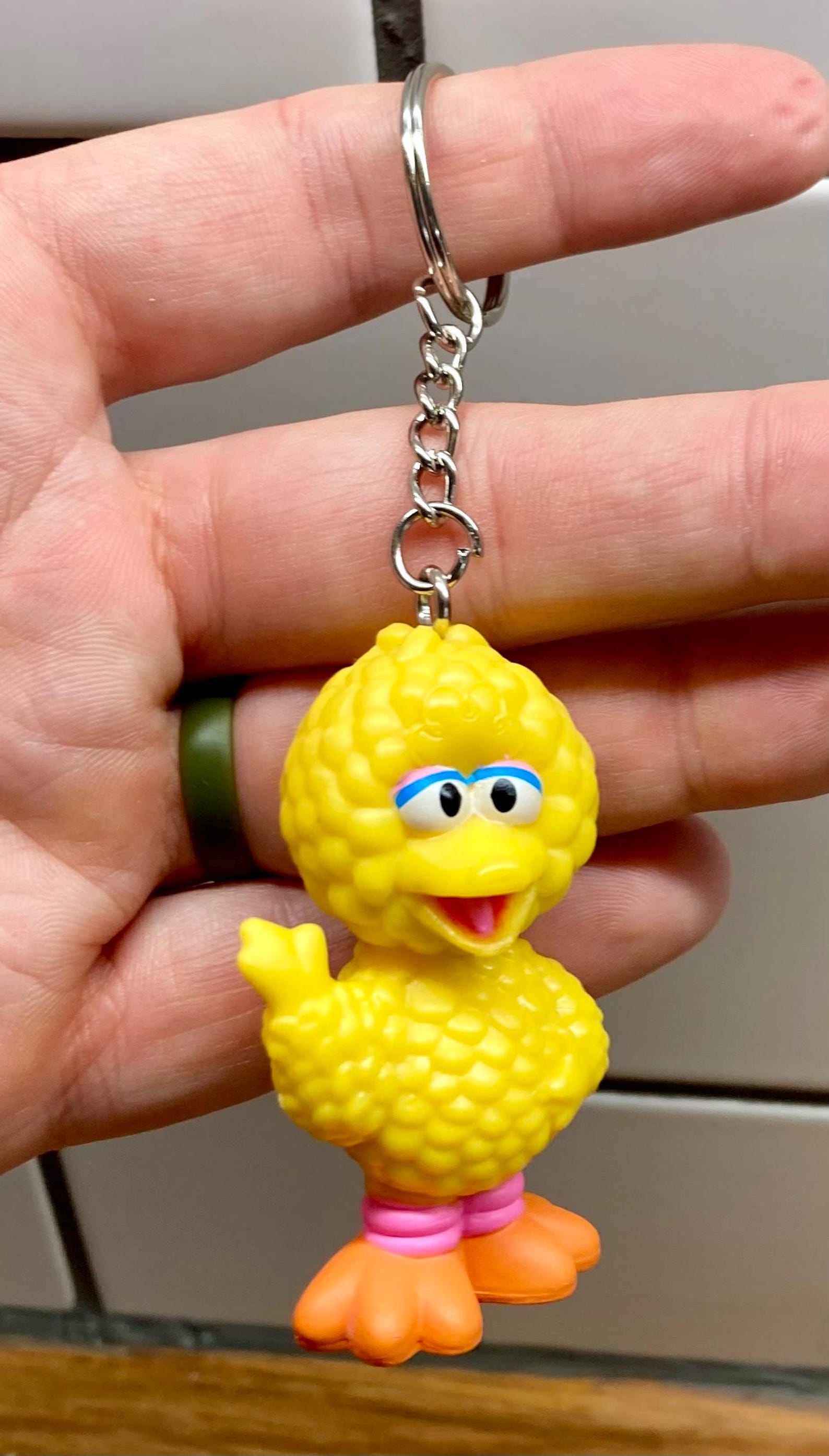 Sesame Street Christmas Ornaments, Keychains & Backpack Clip | 2 Inch ...