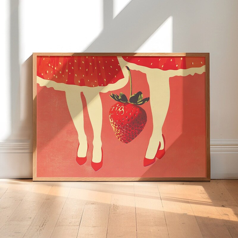 Strawberry Legs - Etsy
