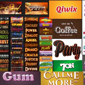 Ultimate Photoshop Text Effects Bundle: 1000+ Editable Psds for Luxury ...