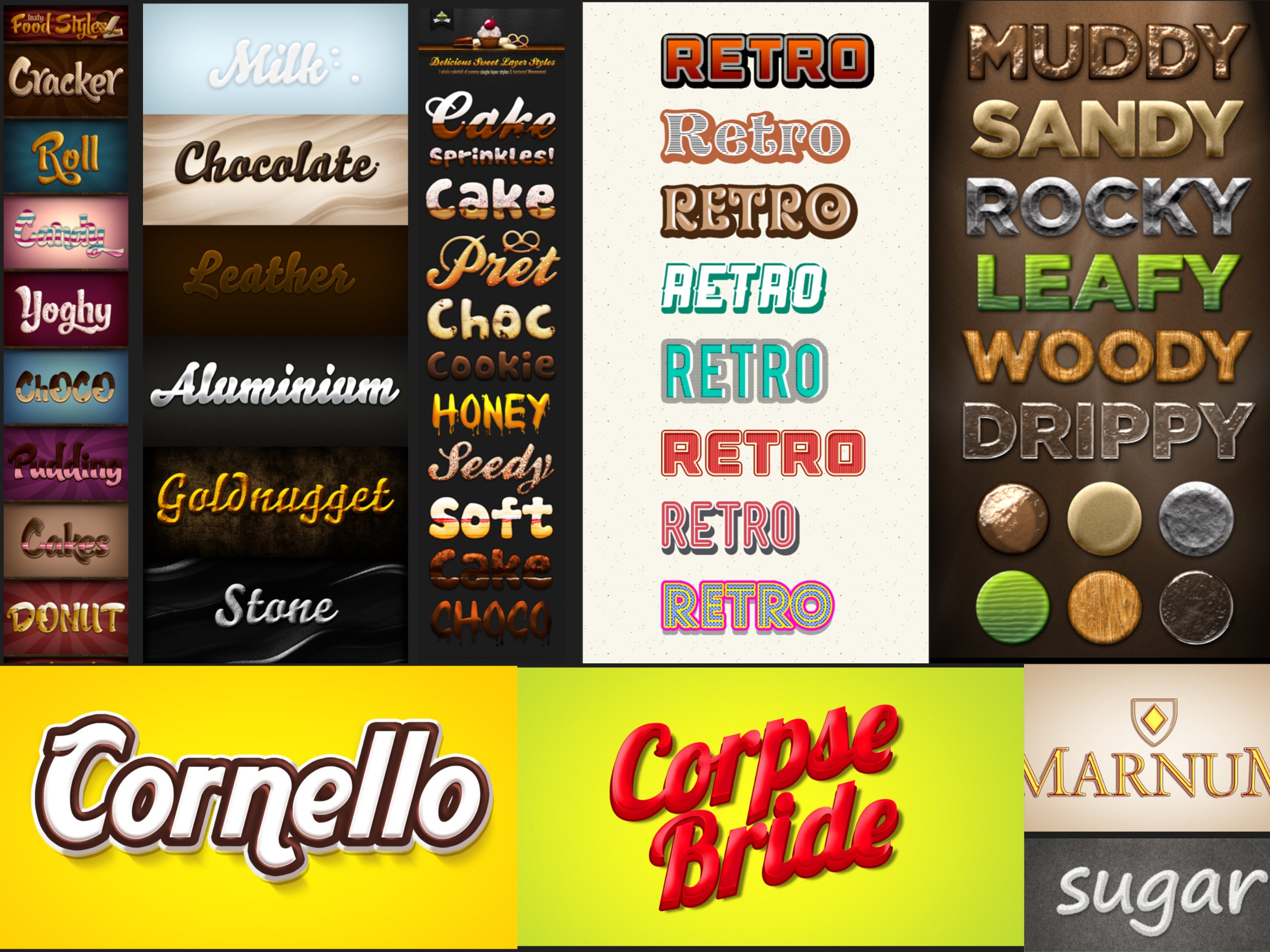 Ultimate Photoshop Text Effects Bundle: 1000+ Editable Psds for Luxury ...