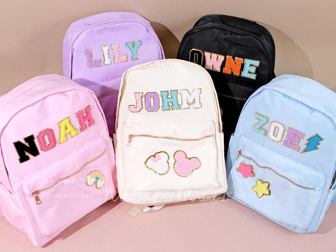 Custom Back-to-school Backpack Personalized Bookbags for Kids Unique ...