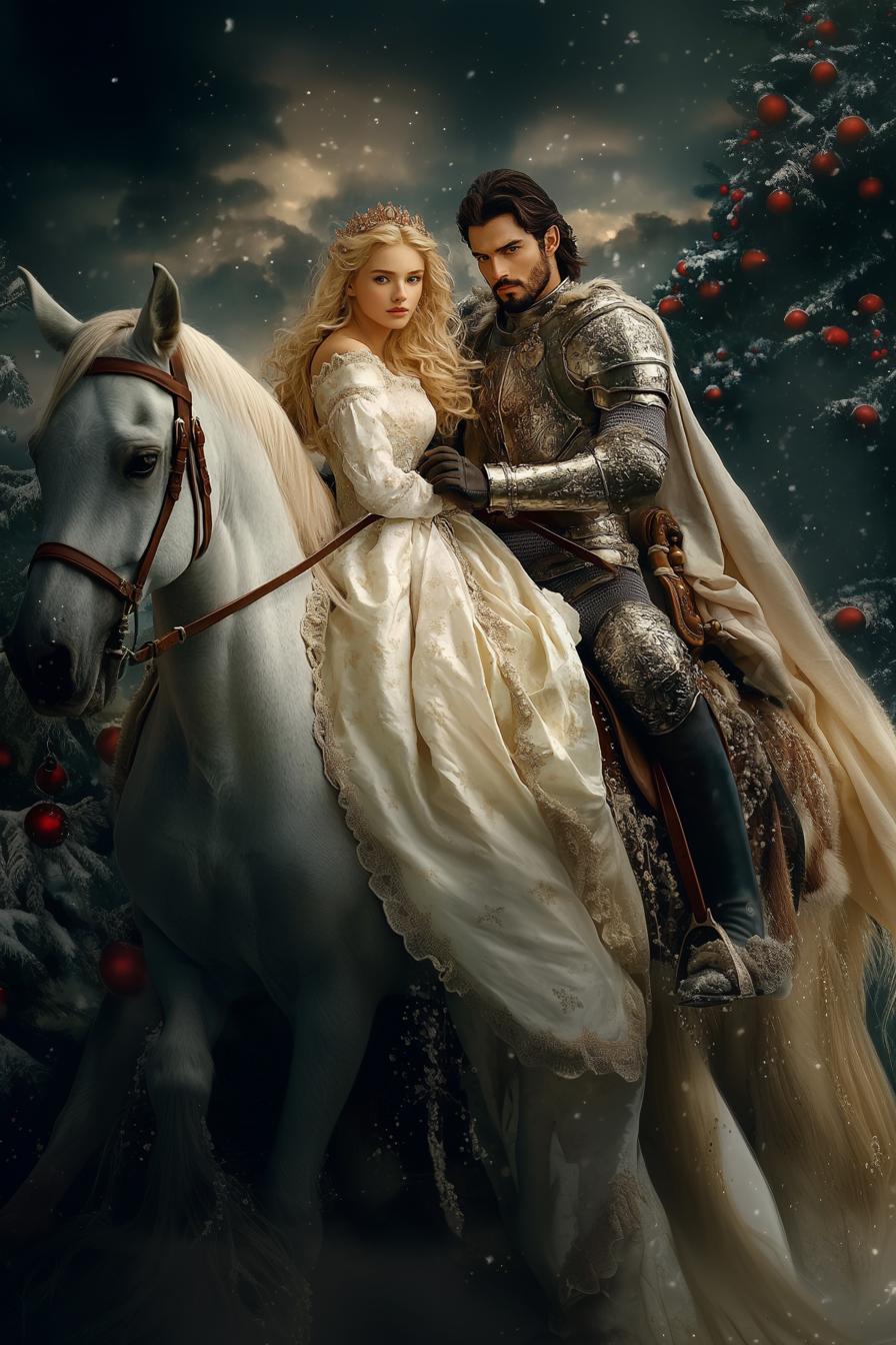 Custom Royal Couple Portrait From Picture, Custom Royal Family Portrait ...