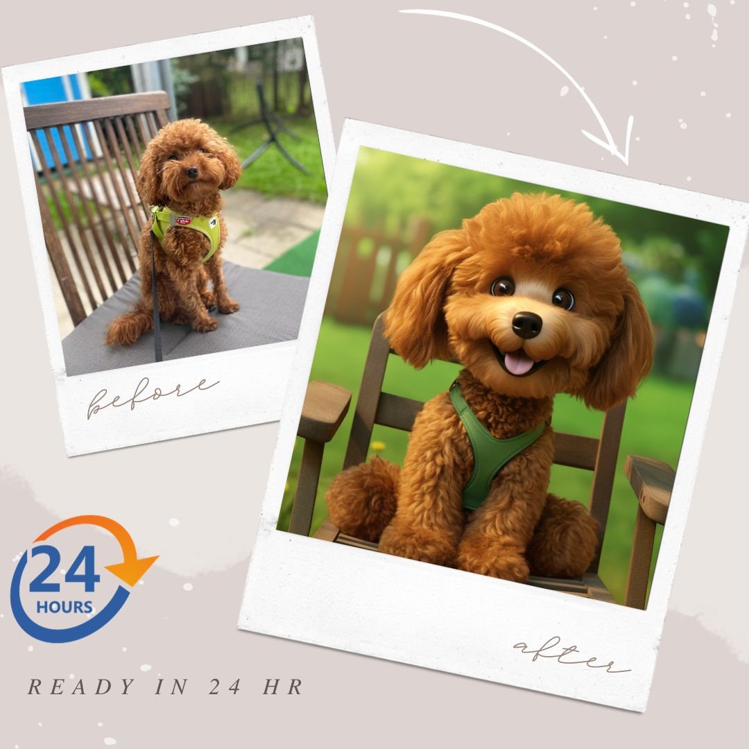 3D Pixar Styled Portrait Gift Custom Portrait Cartoon Profile Picture ...