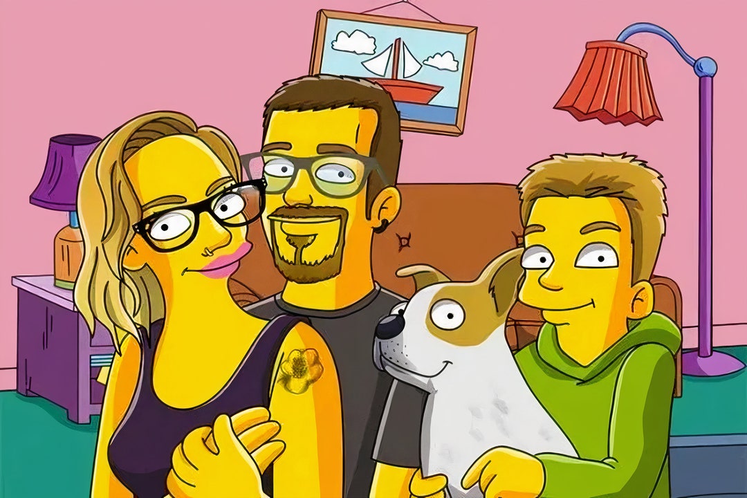 Custom Simpsons Portrait - Turn Your Photos Into an Iconic Character ...