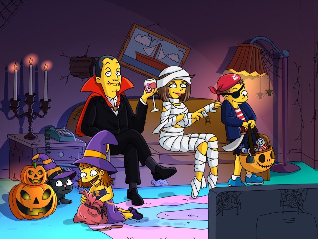 Custom Simpsons Portrait Turn Your Photos Into an Iconic Character ...