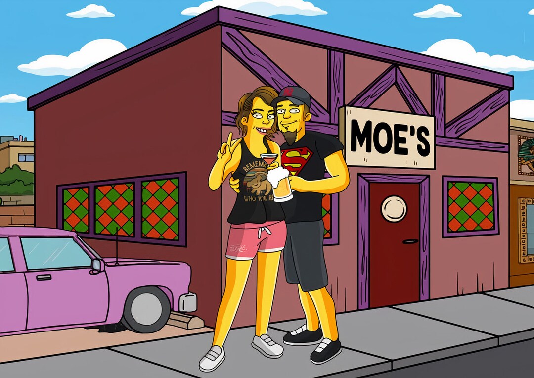 Custom Simpsons Portrait - Turn Your Photos Into an Iconic Character ...