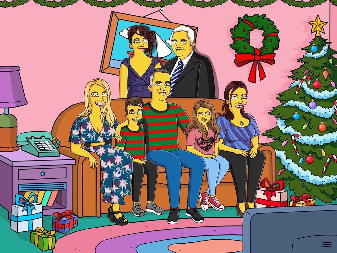 Custom Simpsons Portrait - Turn Your Photos Into an Iconic Character ...