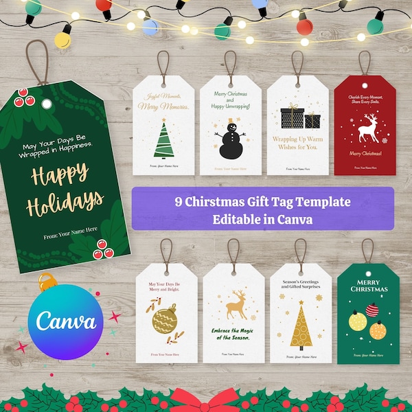 Christmas Gift Tags - 60+ Gift Ideas for 2024