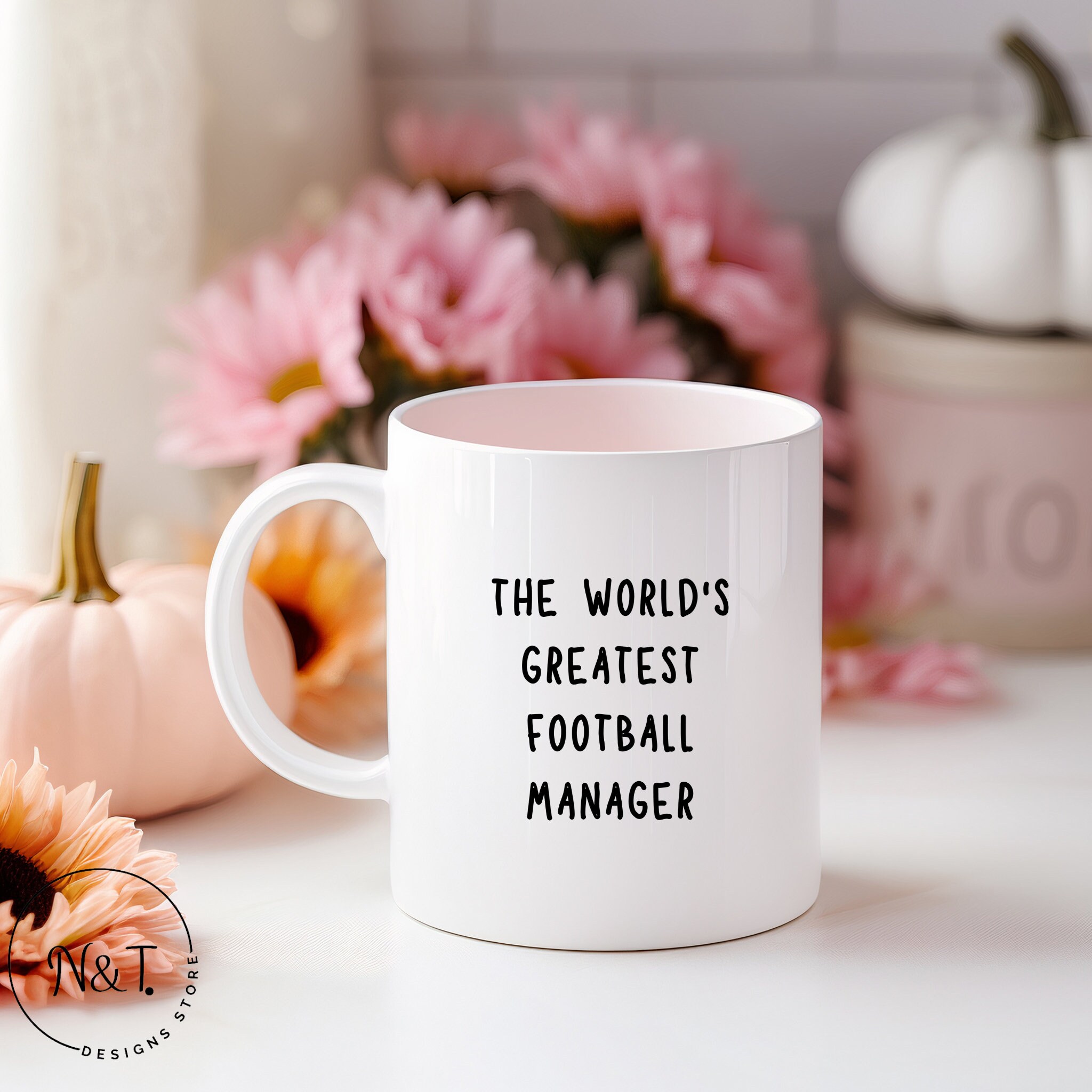 The World's Greatest Football Manager Personalized Coffee Mug ,gift for ...