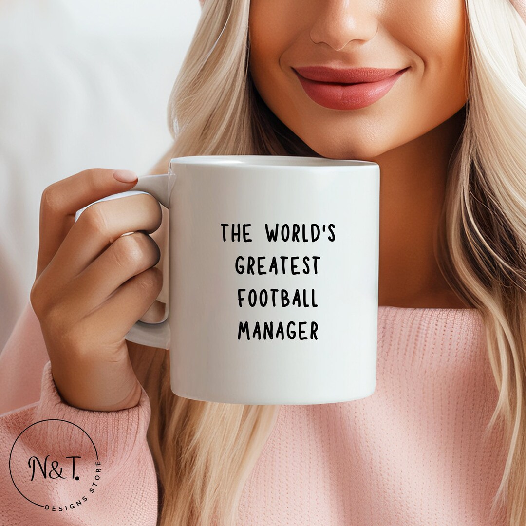 The World's Greatest Football Manager Personalized Coffee Mug ,gift for ...