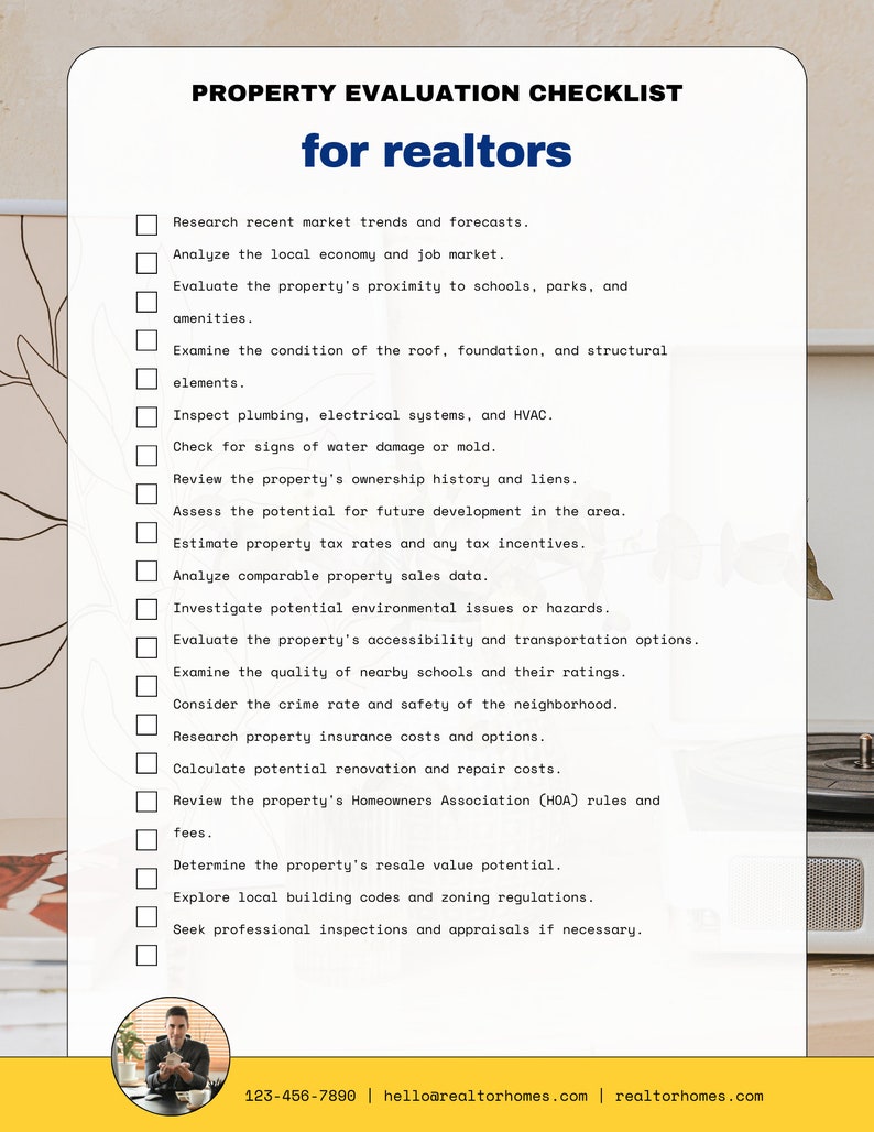 Real Estate Checklist Bundle - Etsy