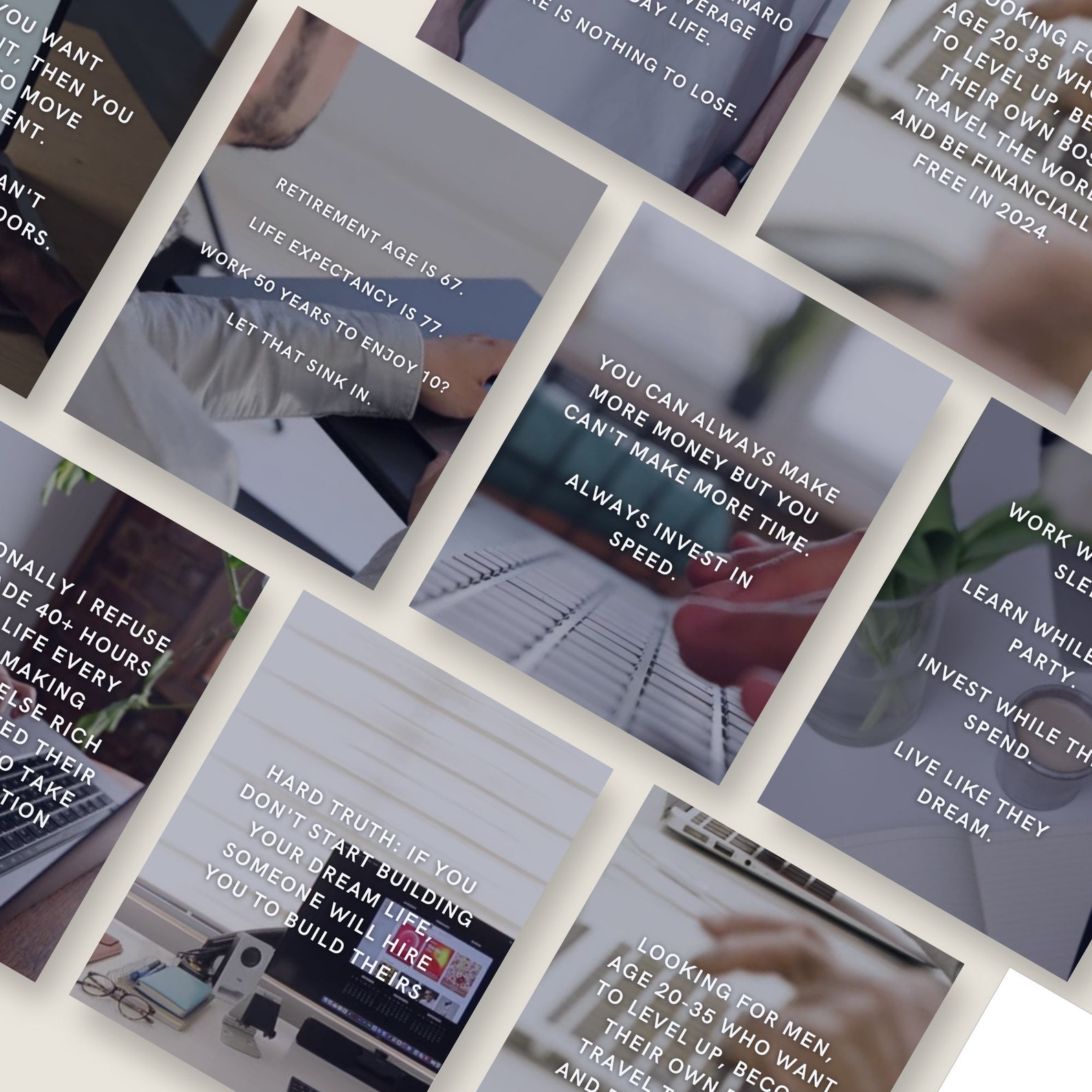 31 Faceless Men Reels - Templates - Etsy